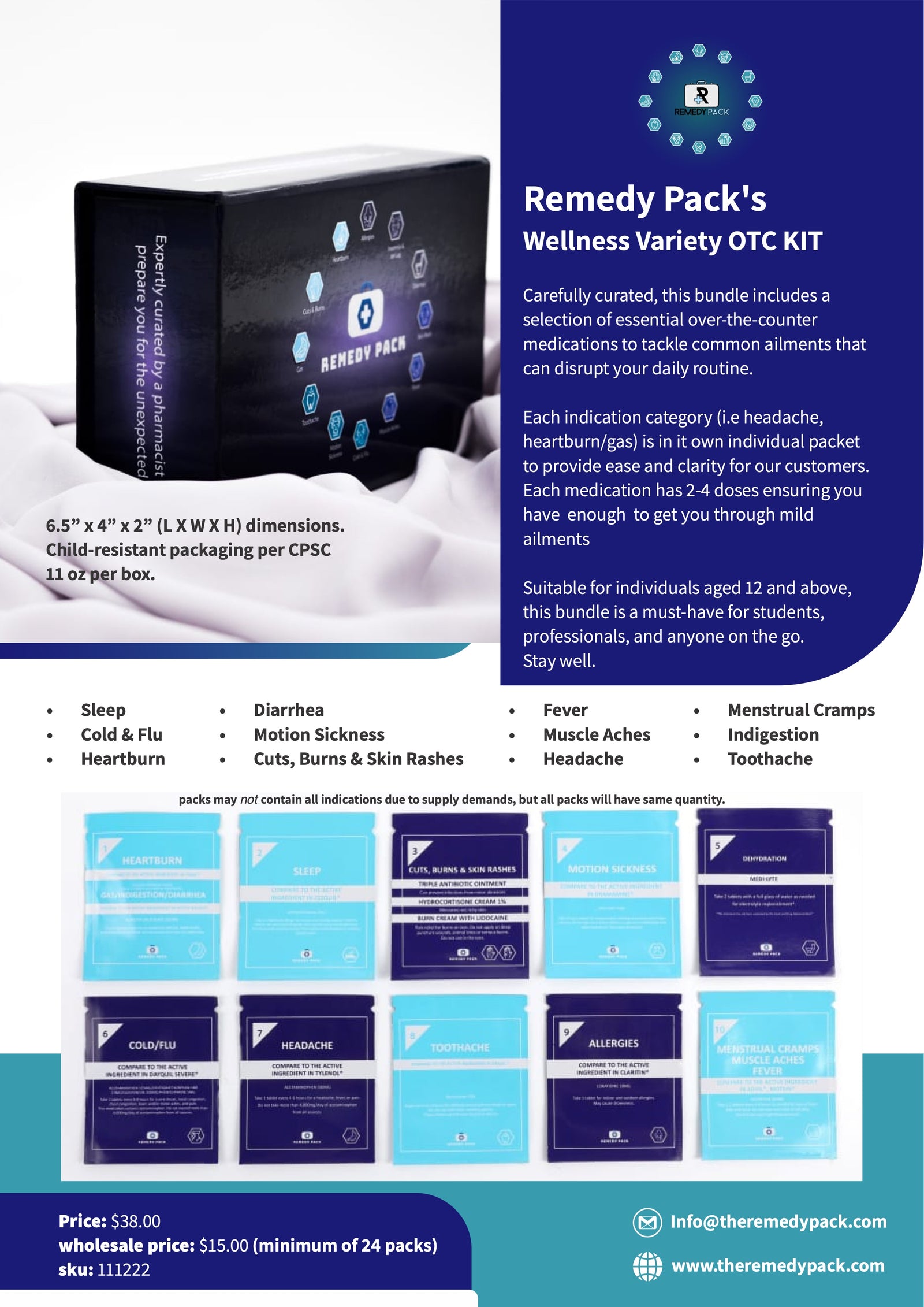 About Us | The Remedy Pack